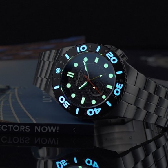 ARAGON | Accessories | Aragon Power Reserve Indicator Watch Automatic ...